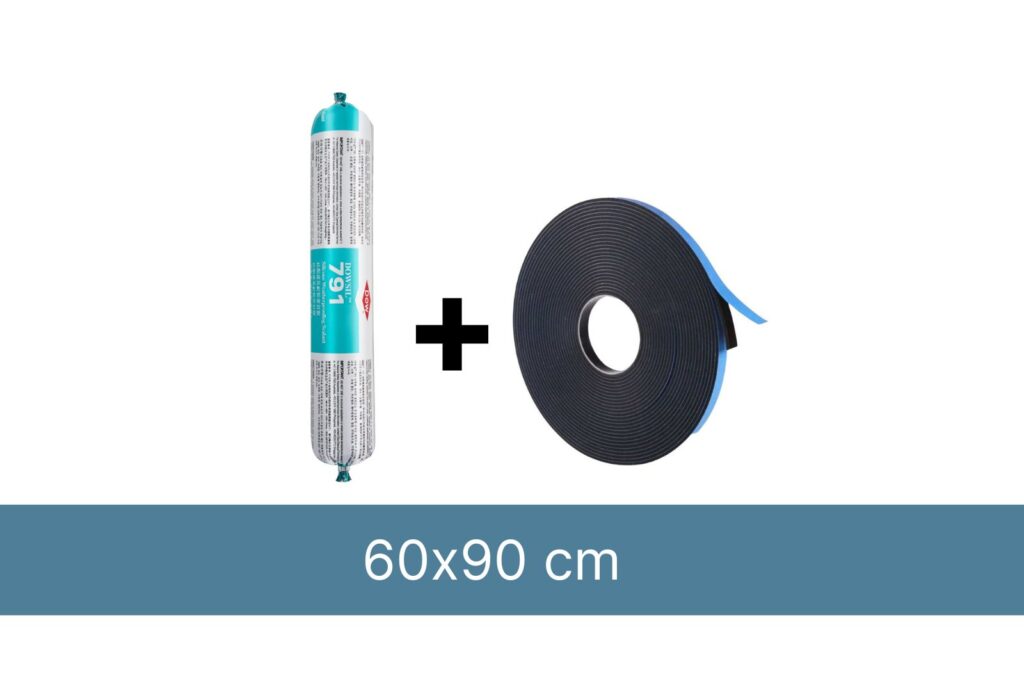 Installation kit for 1 x Flat Roof Skylight 60x90cm – Skylights1.com